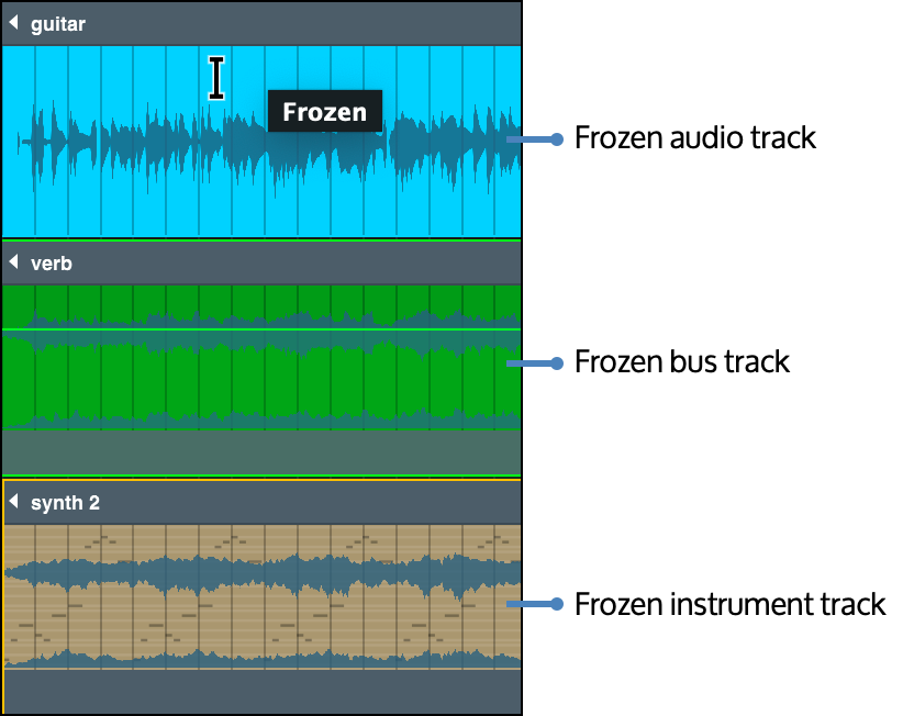 Bouncing and Freezing Tracks – Universal Audio Support Home