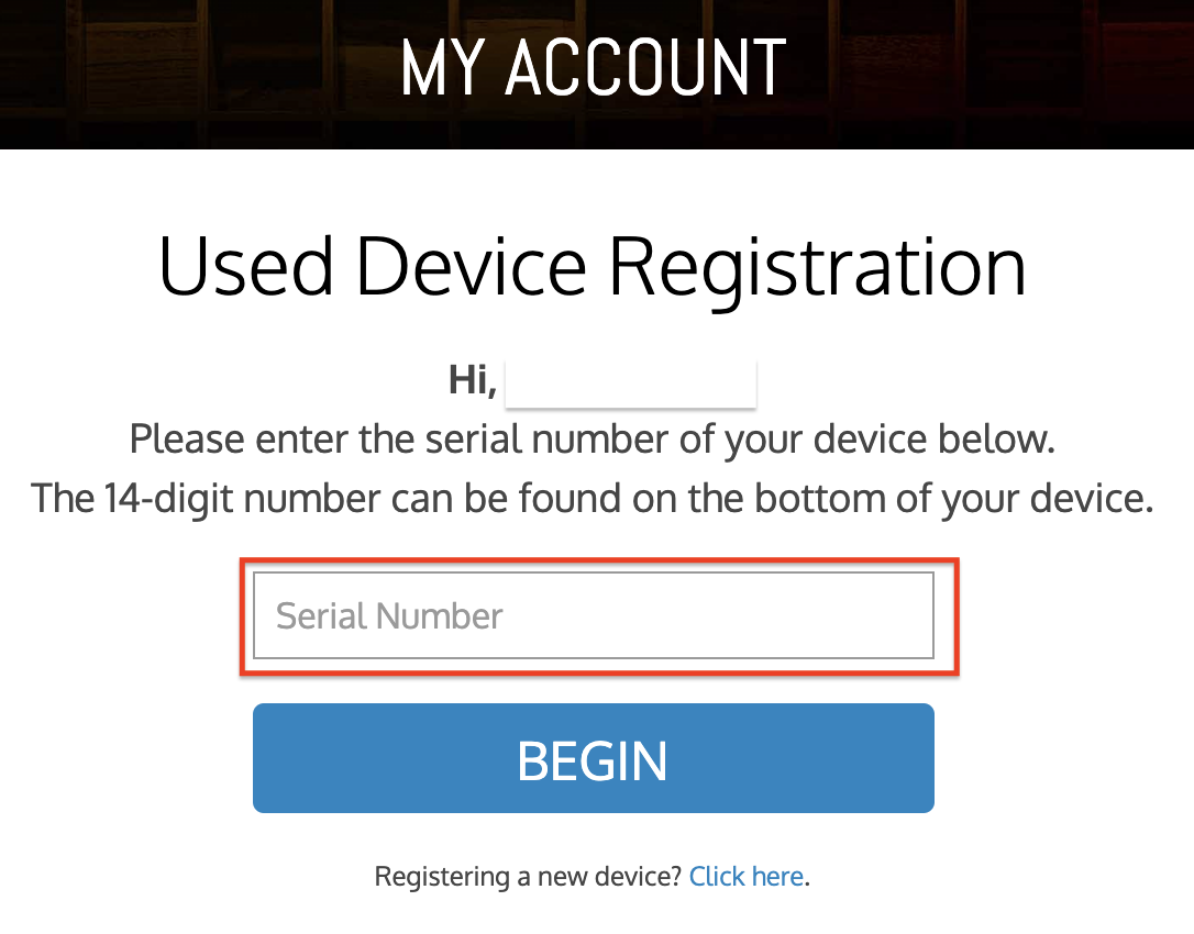 How to Register Used Hardware – Universal Audio Support Home