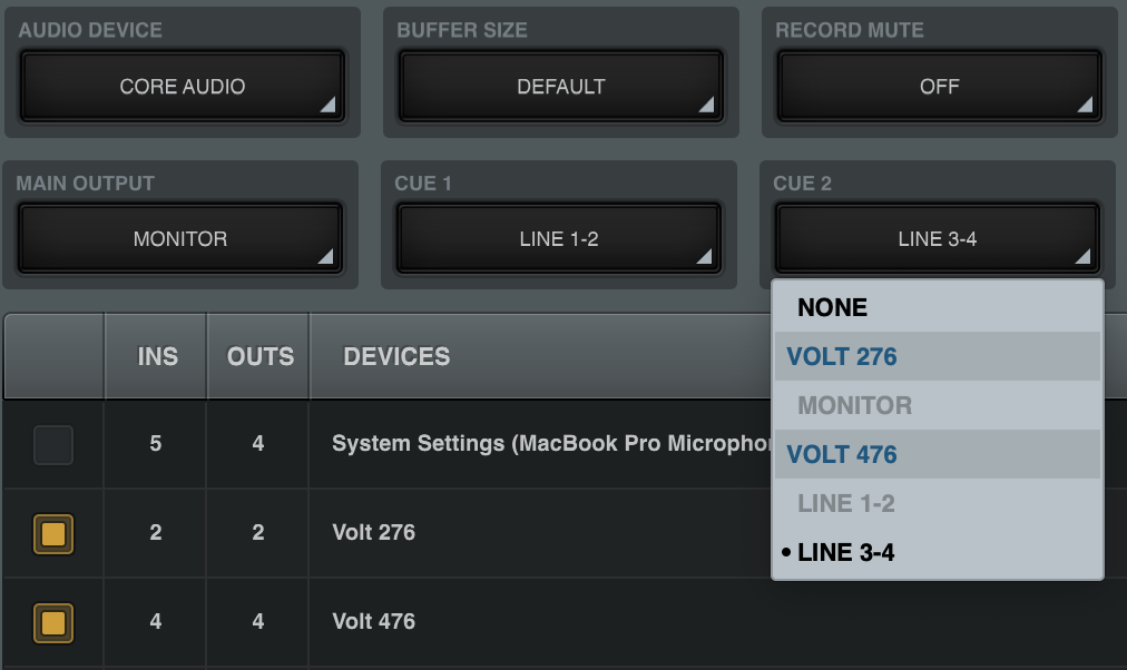 Using LUNA with Core Audio – Universal Audio Support Home