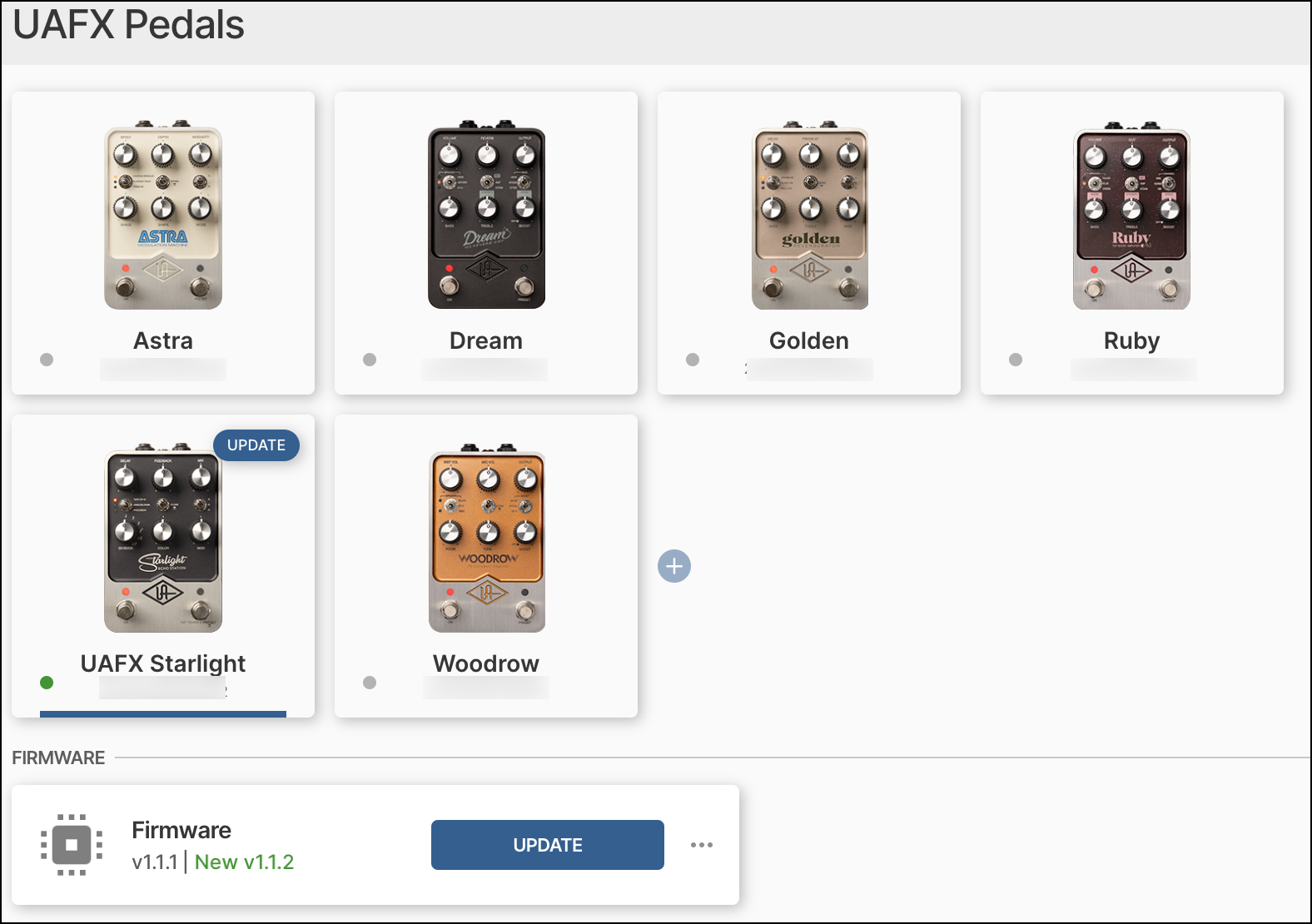 UA Connect with UAFX Pedals – Universal Audio Support Home