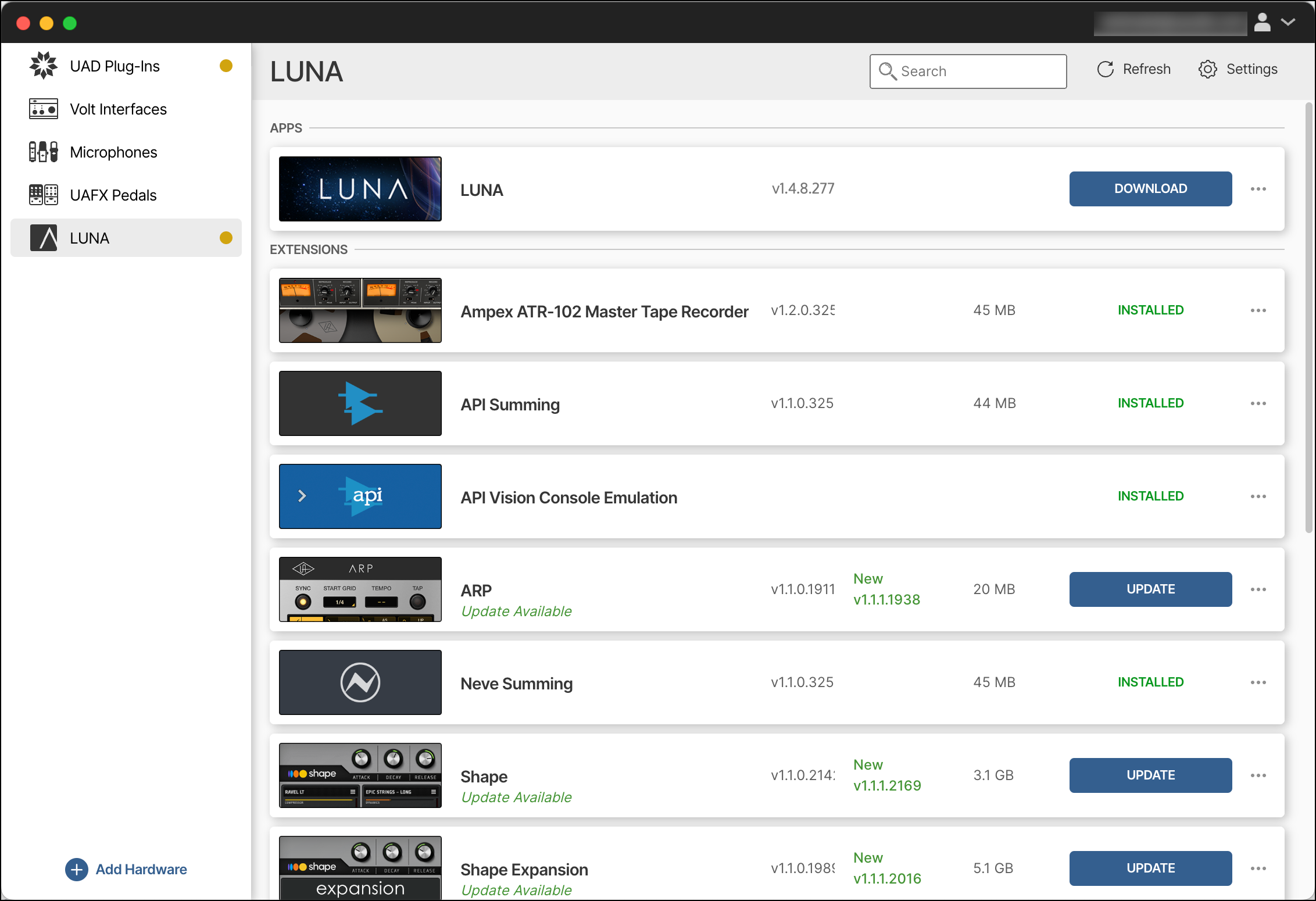Getting Started with UA Connect – Universal Audio Support Home
