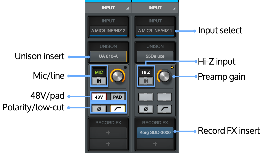 Working with Tracks – Universal Audio Support Home