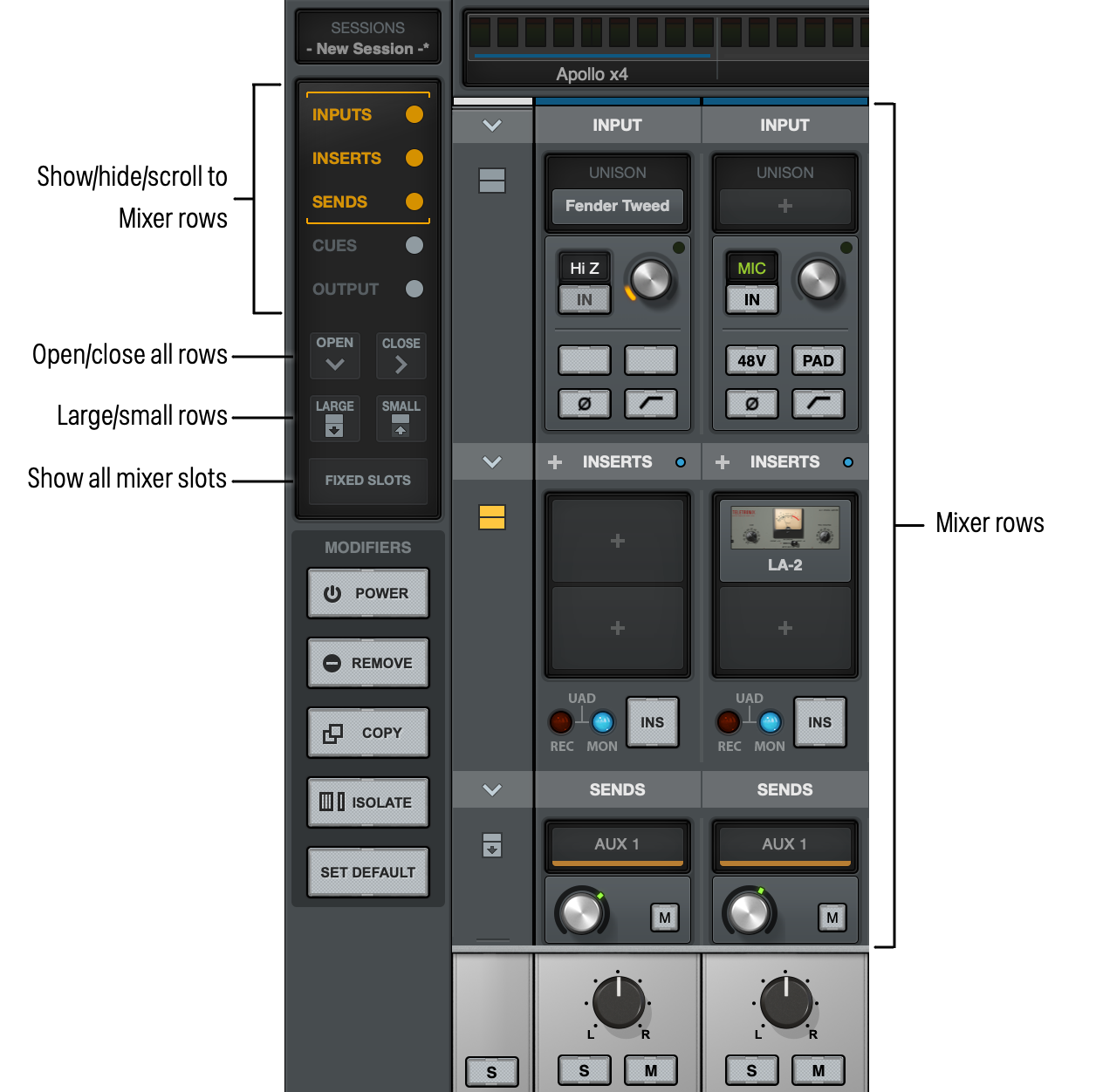 Layout & General Operation – Universal Audio Support Home