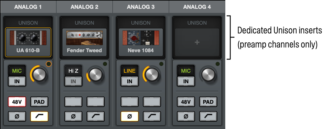 Unison – Universal Audio Support Home