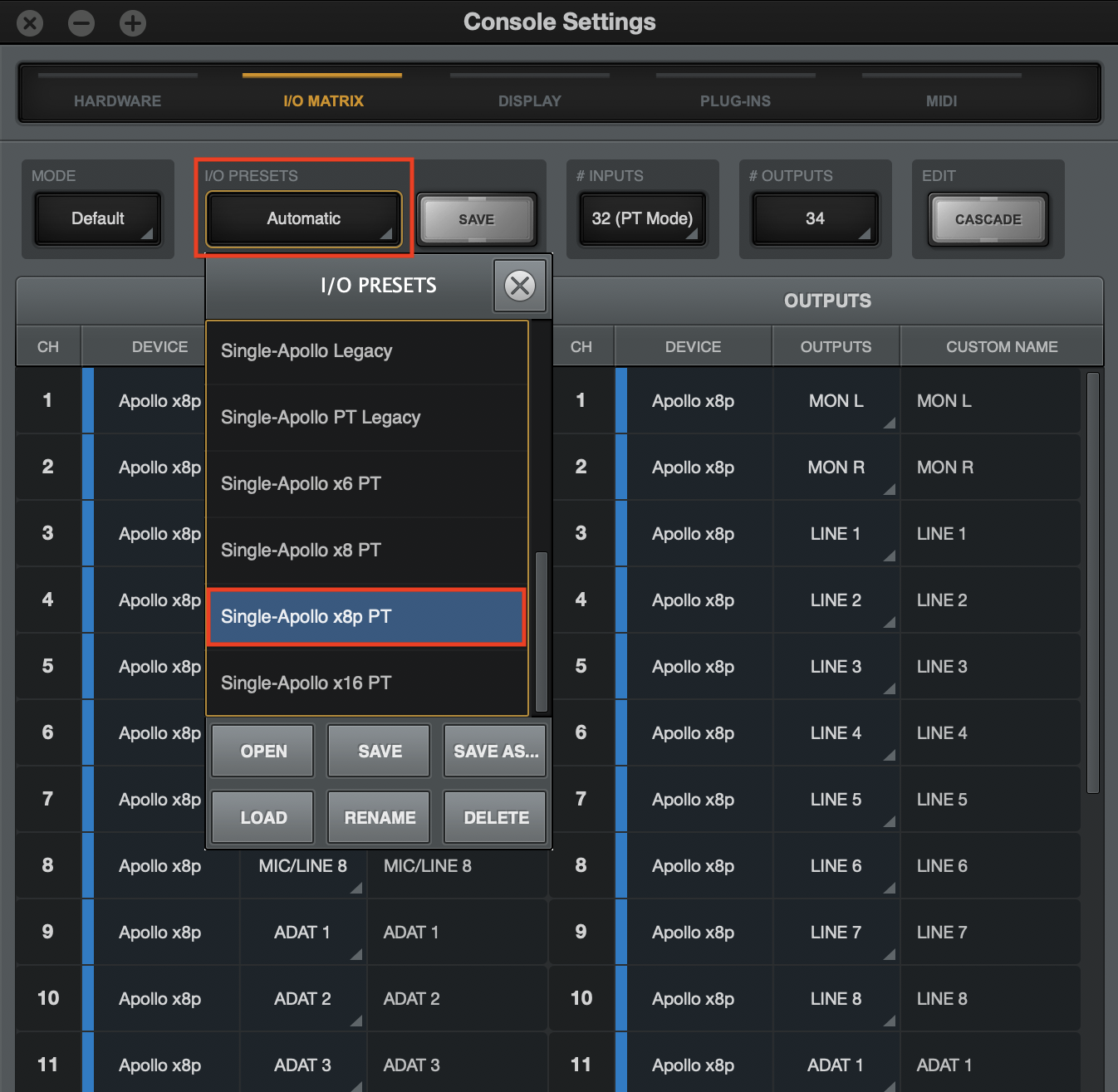 Configuring Apollo's I/O for Hardware Inserts in Pro Tools – Universal ...