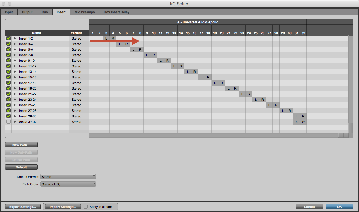 Configuring Apollo's I/O for Hardware Inserts in Pro Tools – Universal ...
