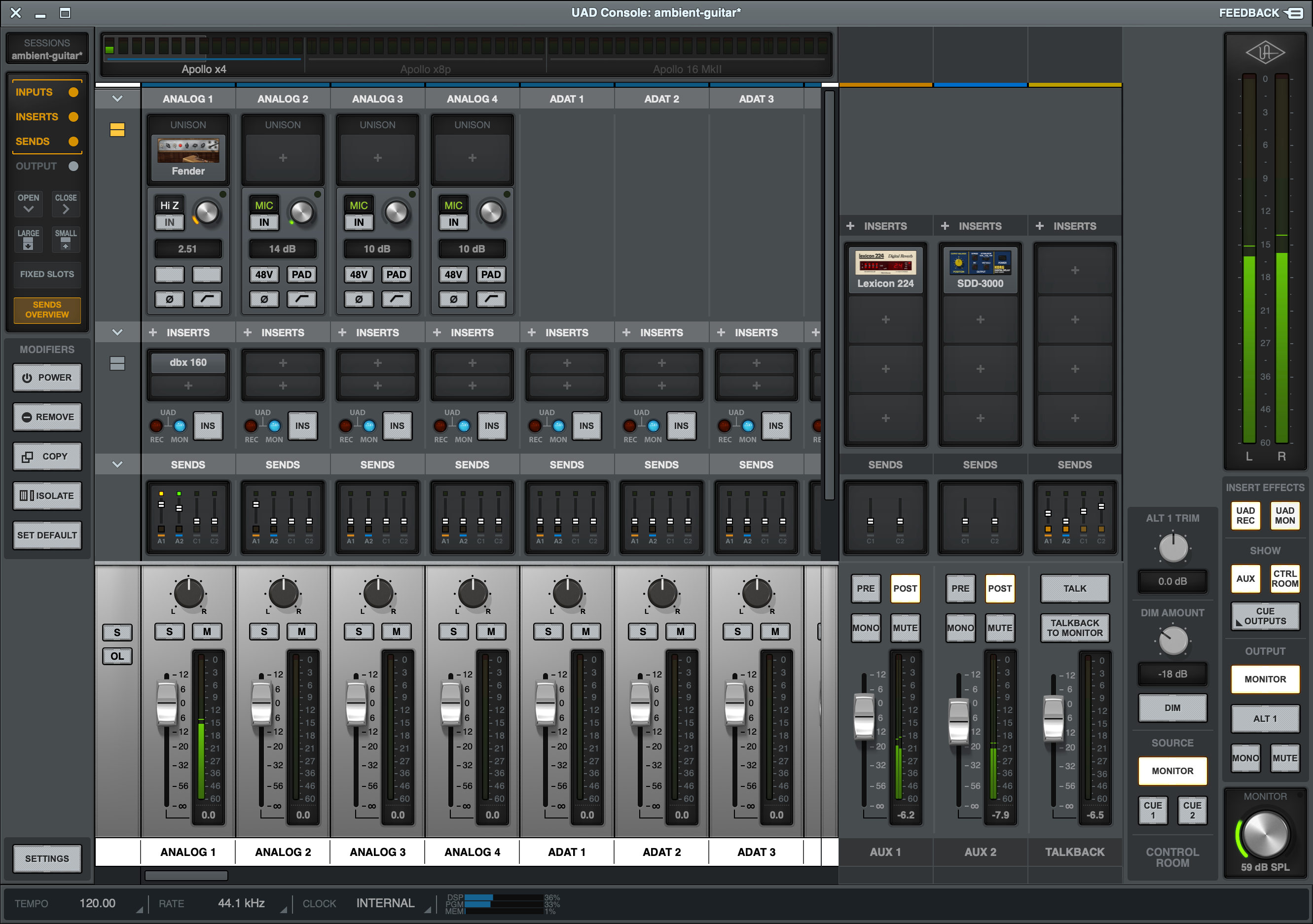 UAD Console Overview – Universal Audio Support Home