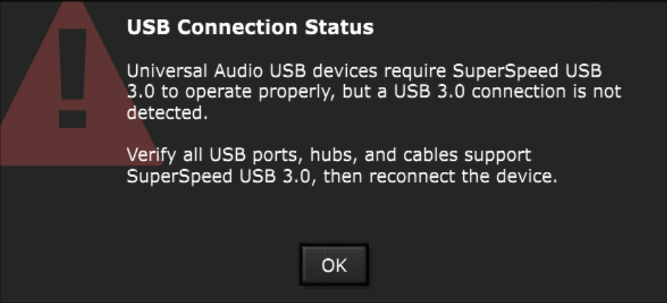 USB Connection Info for UA Devices – Universal Audio Support Home