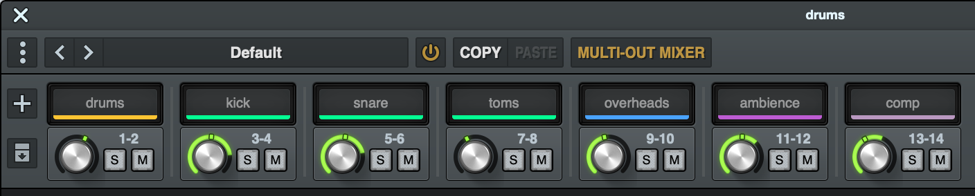 Using Multi-Output Plug-Ins in LUNA – Universal Audio Support Home