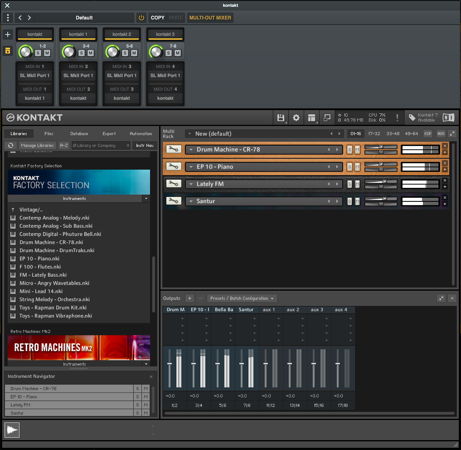 Using Multi-Output Plug-Ins in LUNA – Universal Audio Support Home