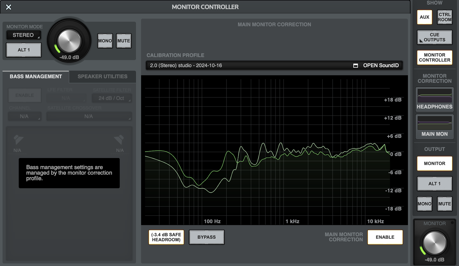Apollo Monitor Correction by Sonarworks – Universal Audio Support Home