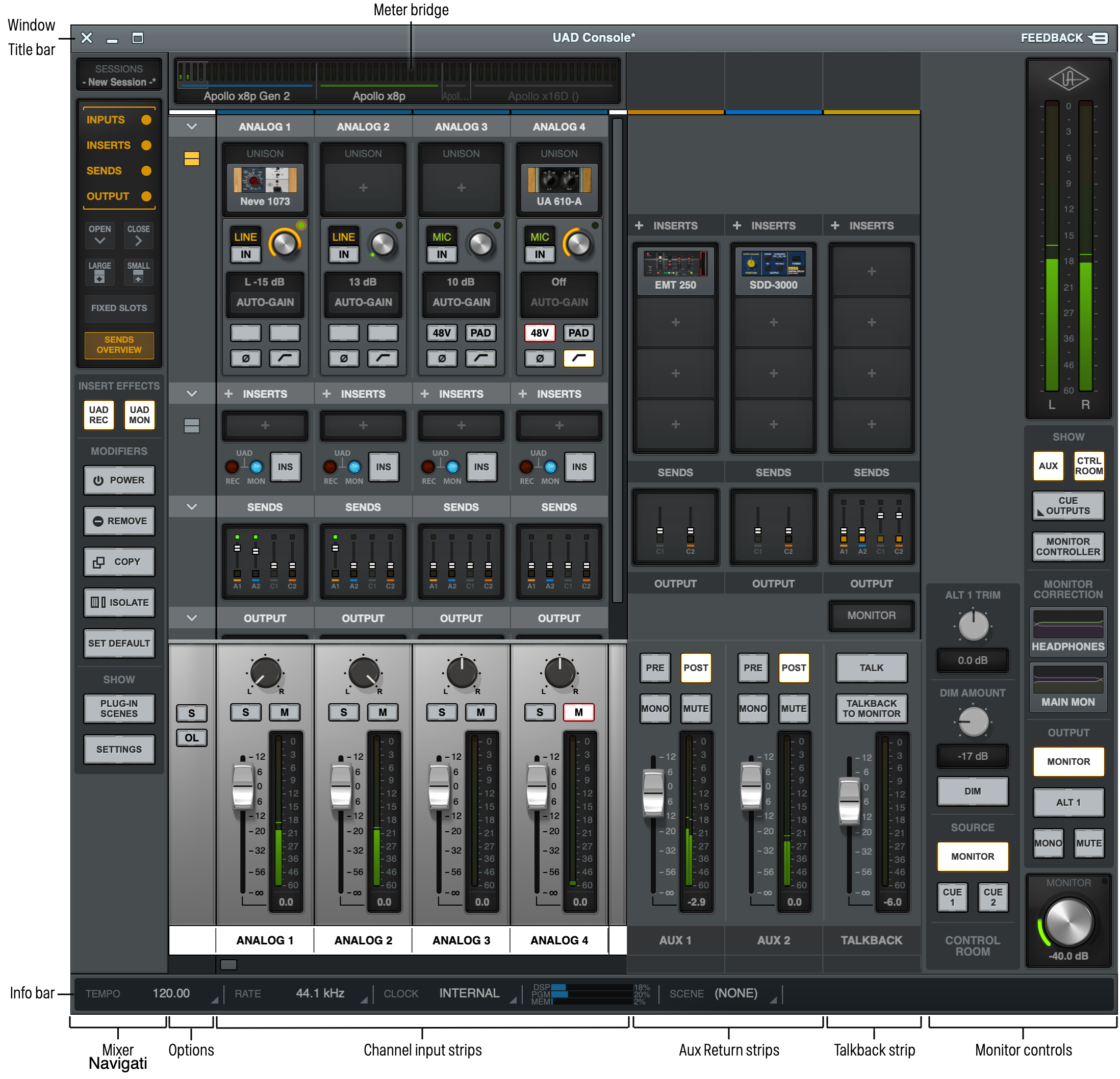 Uad Console Universal Audio Apollo Twin X DUO Gen 2 Essentials+