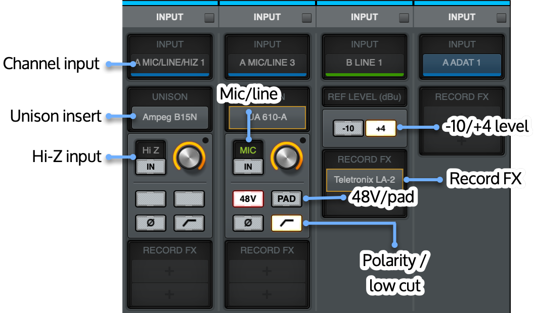 Recording Audio – Universal Audio Support Home