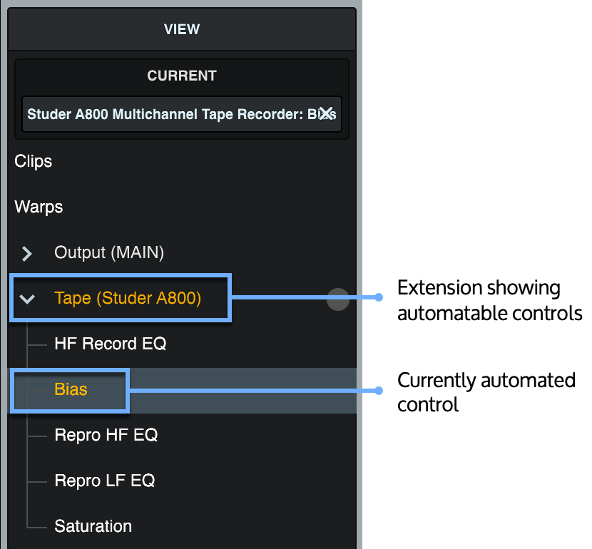 Automation – Universal Audio Support Home