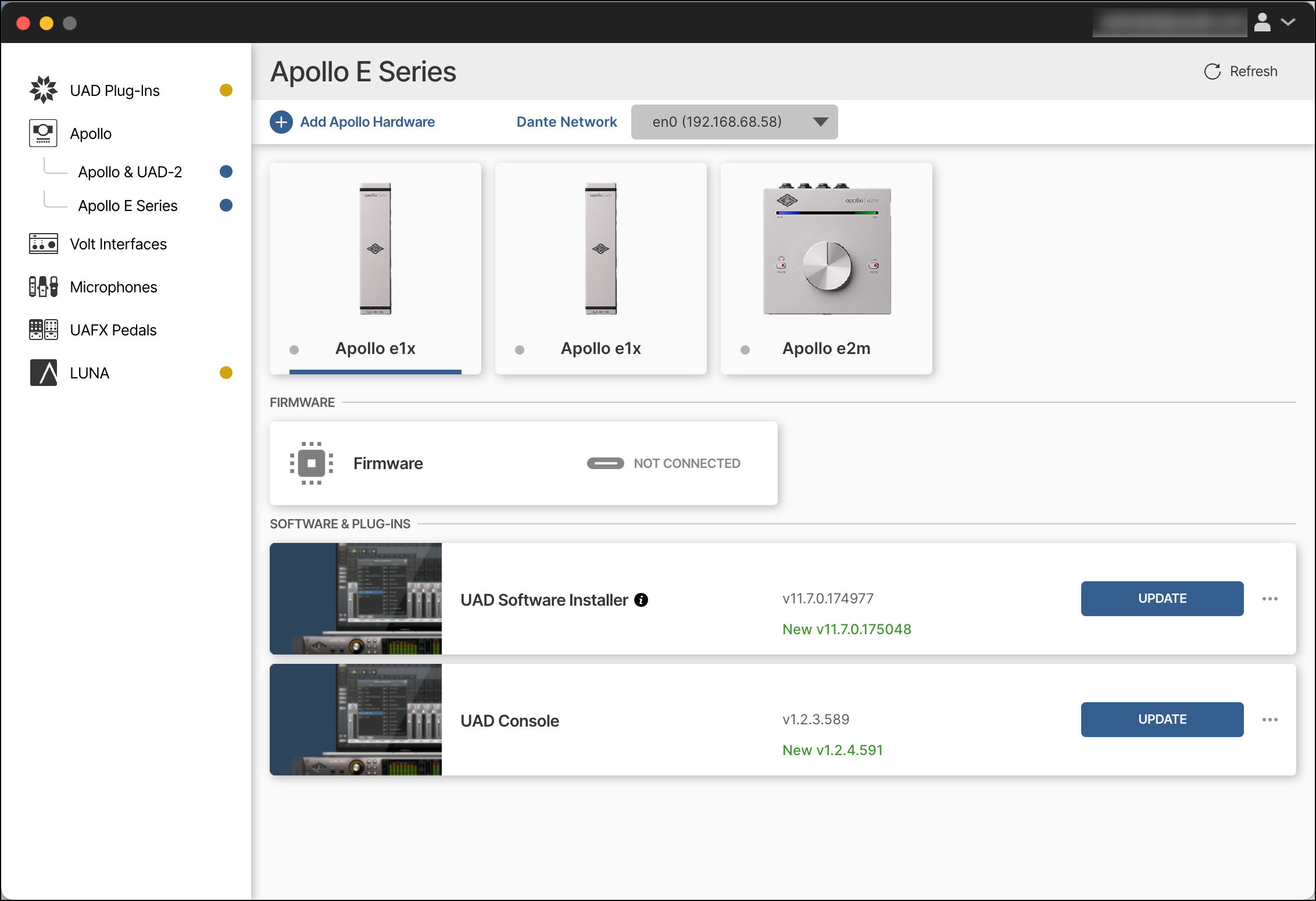 UA Connect with Apollo, Apollo E Series, and UAD-2 – Universal Audio ...