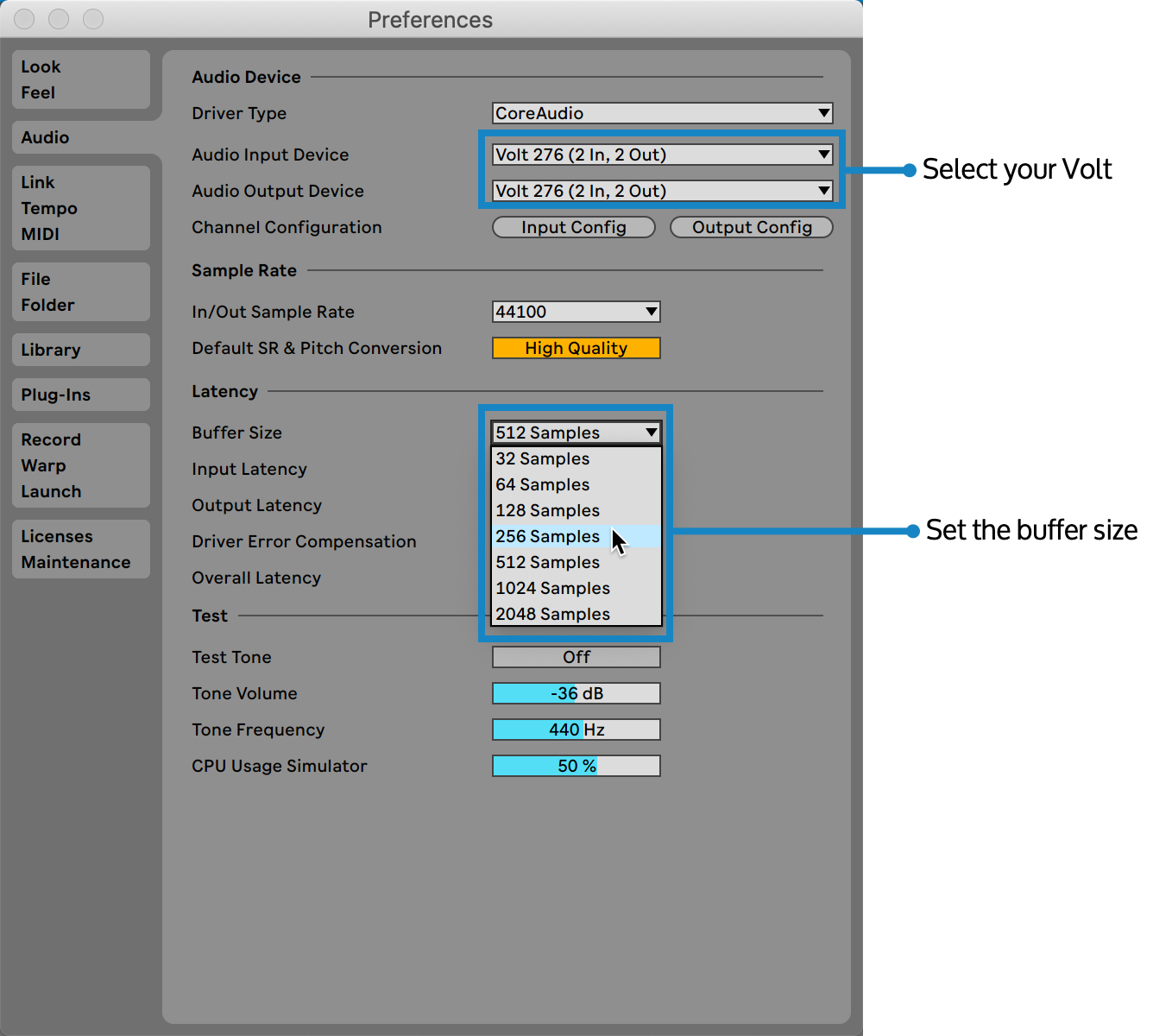How to set up your Volt Interface – Universal Audio Support Home
