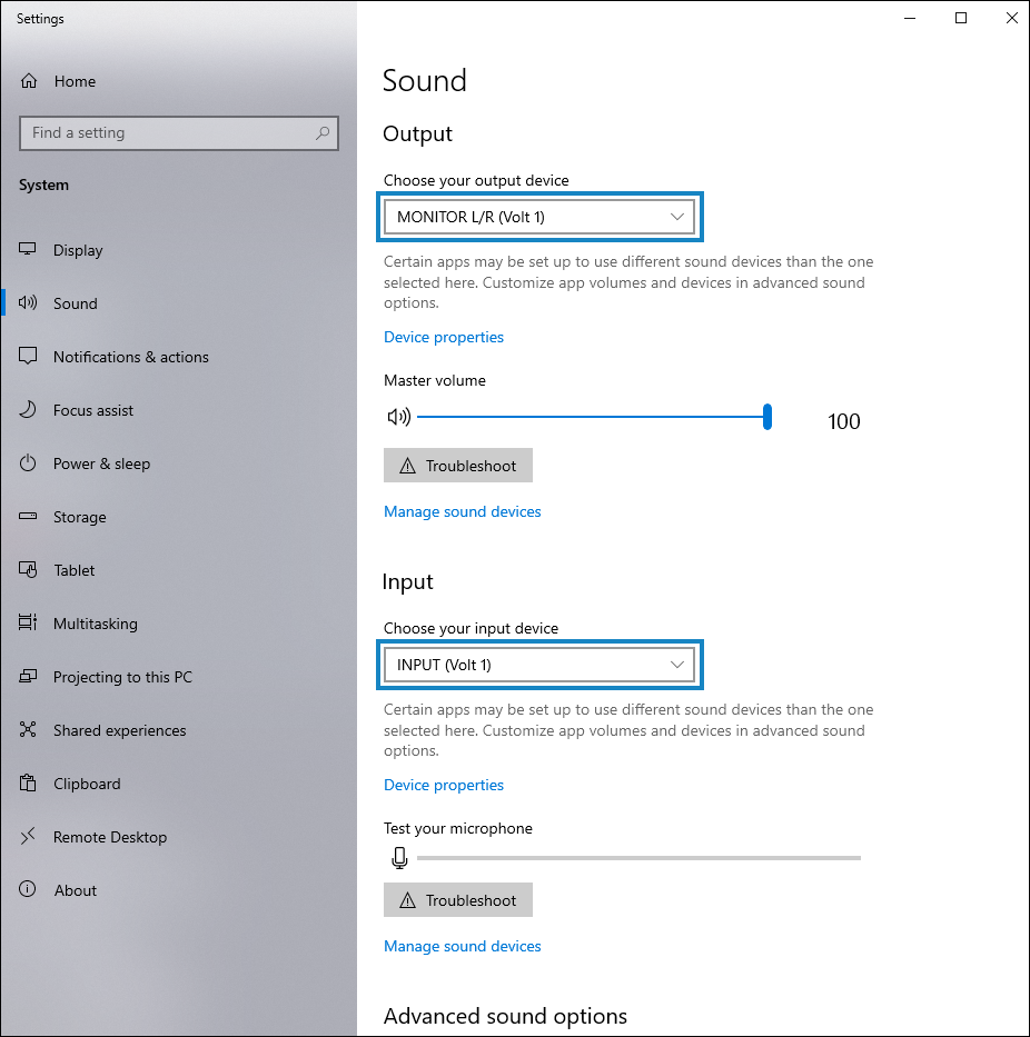 How to set up your Volt Interface – Universal Audio Support Home