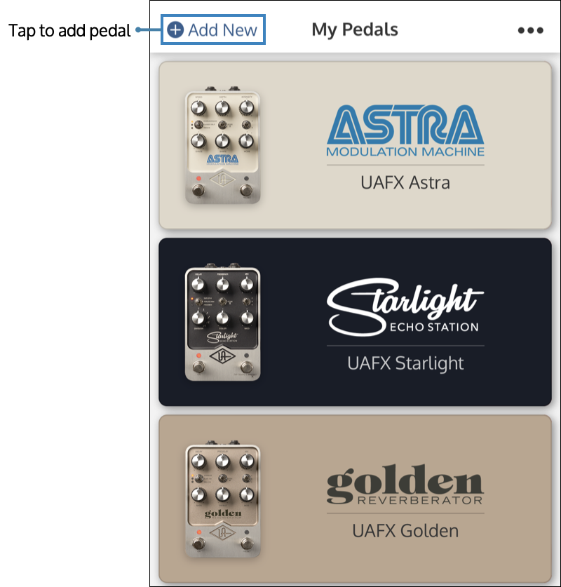 UAFX Control Manual – Universal Audio Support Home